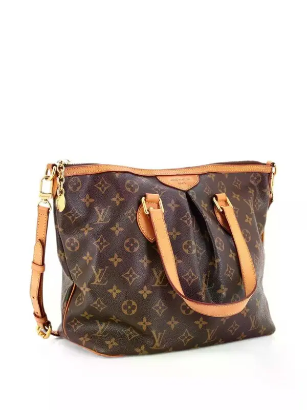 LOUIS VUITTON Palermo Handbag Monogram Canvas Pm Tote Bag - Brown