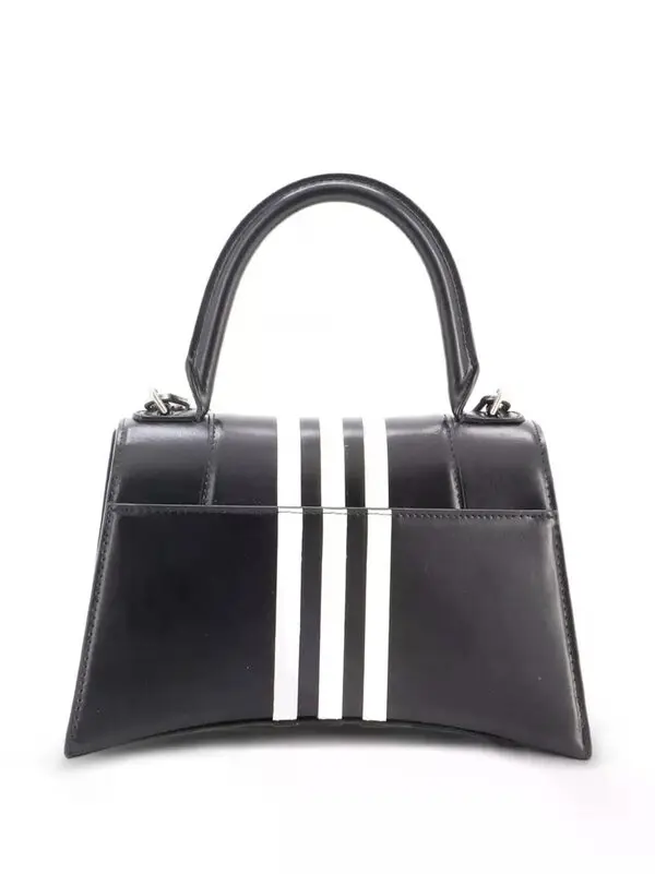 Balenciaga X Adidas Hourglass Top Handle Bag Small Satchel