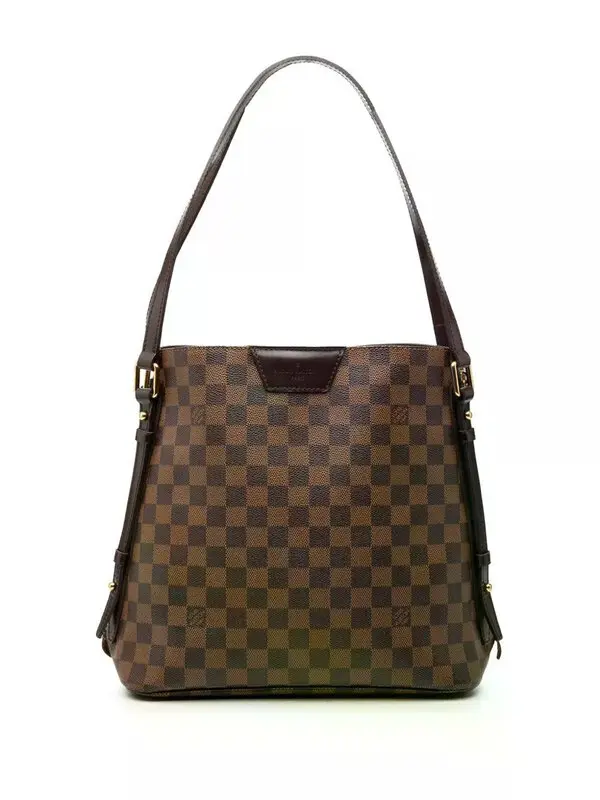 LOUIS VUITTON Damier Ebene Cabas Rivington Tote Bag - Brown
