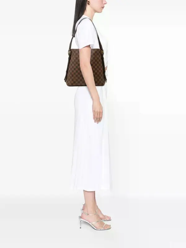 LOUIS VUITTON Damier Ebene Cabas Rivington Tote Bag