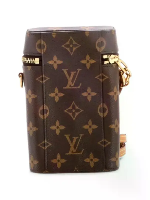 LOUIS VUITTON Phone Box Bag Monogram Canvas Crossbody Bag
