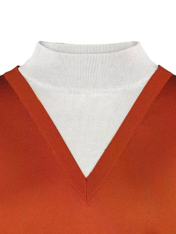TOD'S Silk Mock Turtleneck