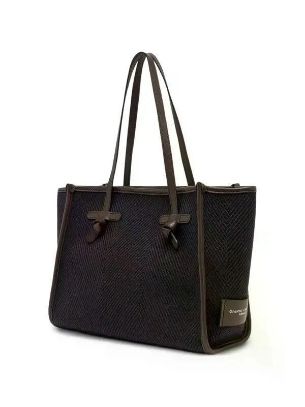 GIANNI CHIARINI Marcella Medium Tote Bag - Blue