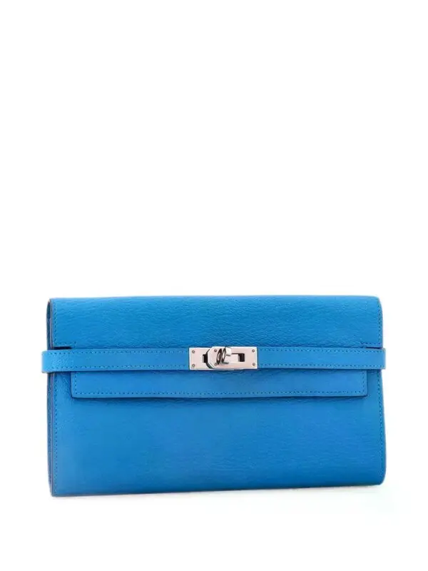 Hermès Kelly Wallet Chevre Mysore Long Small Wallets