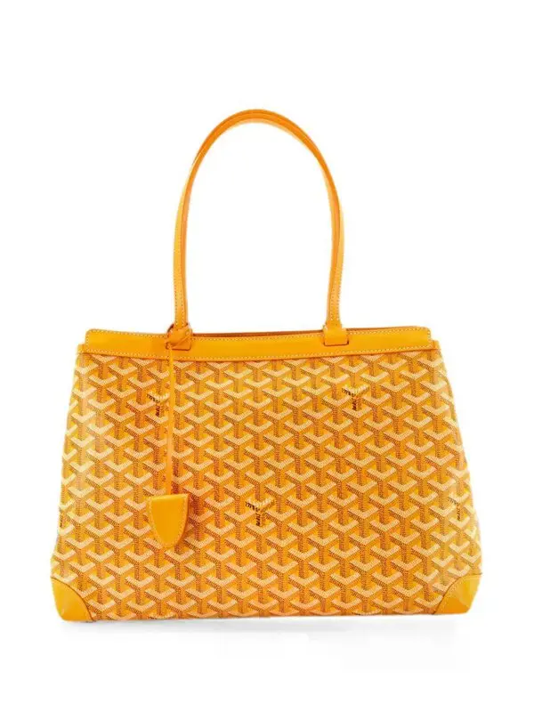 Goyard Bellechasse Bag Coated Canvas Pm Tote Bag - Yellow