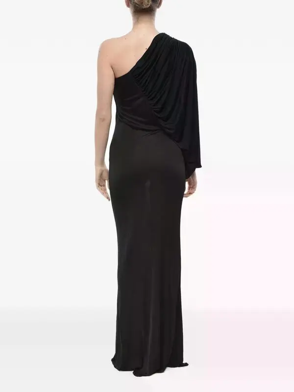 Saint Laurent One-shoulder Maxi Dress