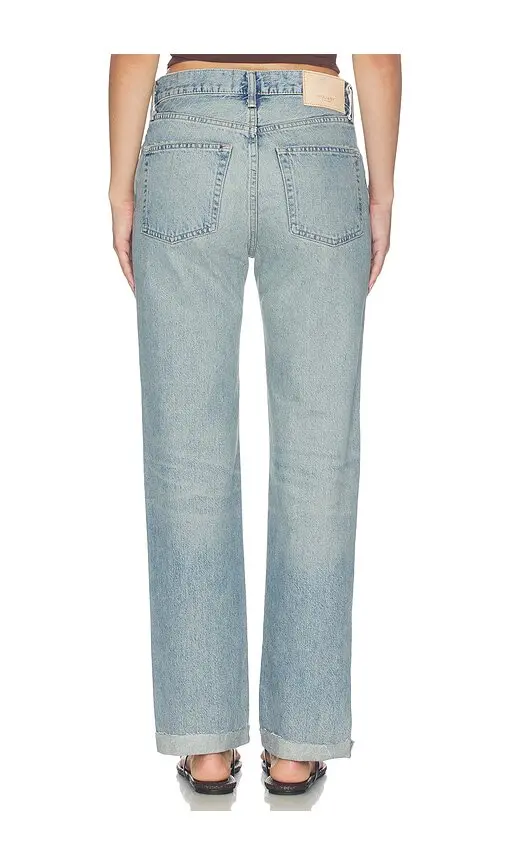 Moussy Vintage Copper Straight Leg Jeans
