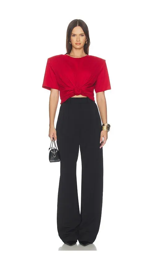Magda Butrym Knot Front T-shirt