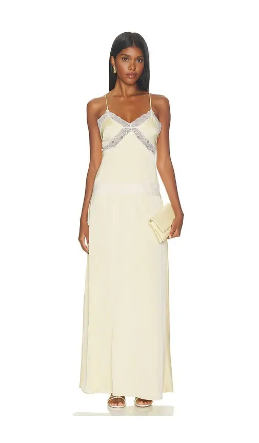 MORE TO COME Shiane Maxi Dress - Yellow