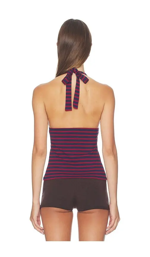 ODDLI Striped Halter Top