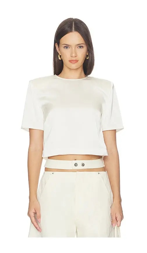 CAMILA COELHO Celina Top - Ivory