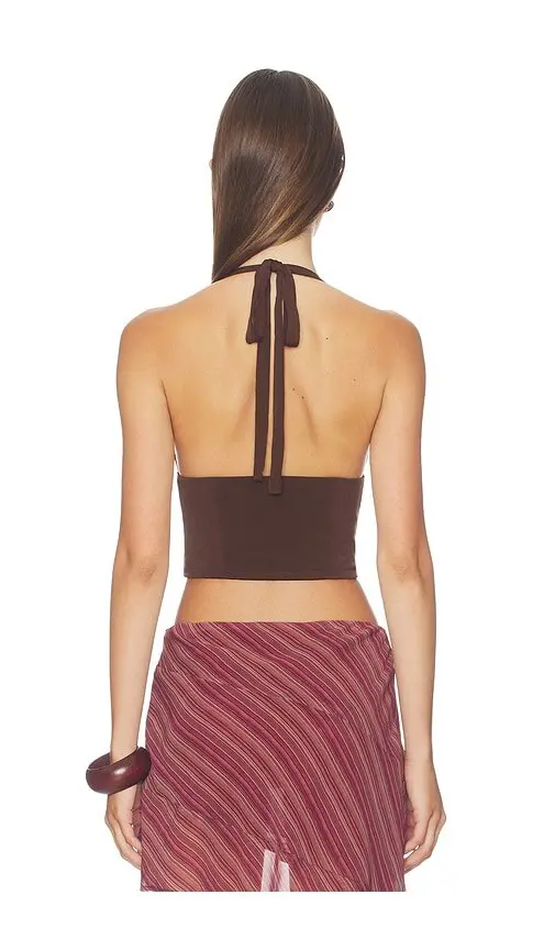 BELLA VENICE X Revolve Coco Halter Top In . Also