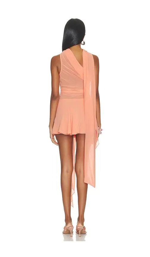 GUIZIO Cyrielle Dress - Peach