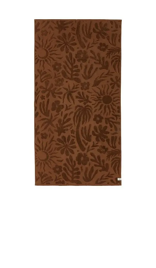 SLOWTIDE Sunny Sculpted Bath Towel