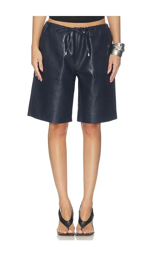 Rag & Bone Claire Faux Leather Short