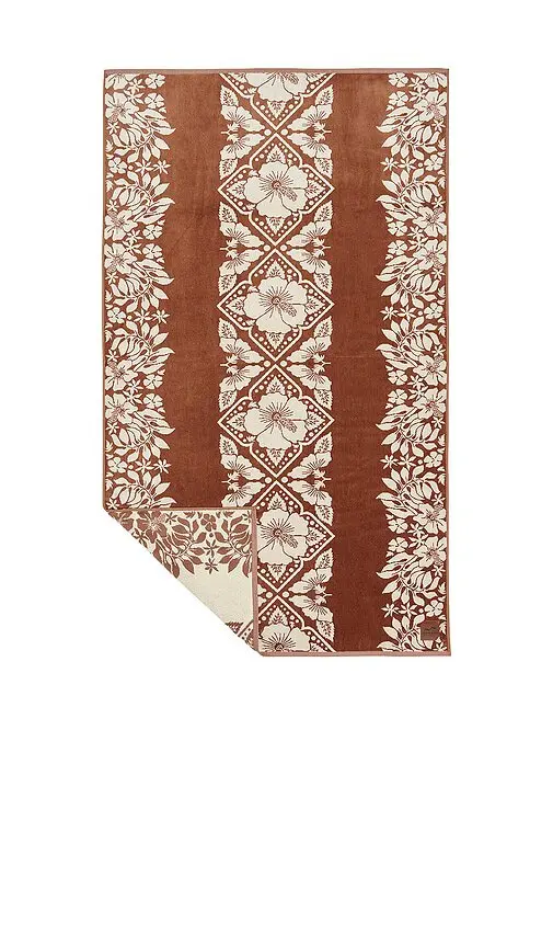 SLOWTIDE Sandy's Towel - Brown
