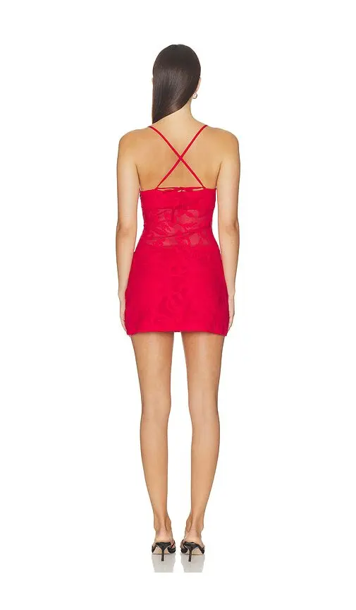 SNDYS. Sofie Lace Mini Dress In . Also