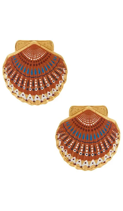 BRACHA Tide Earrings - Red