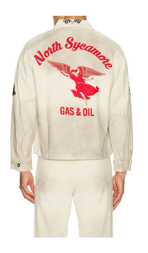 SAMUEL ZELIG Service Zip Jacket In . Also