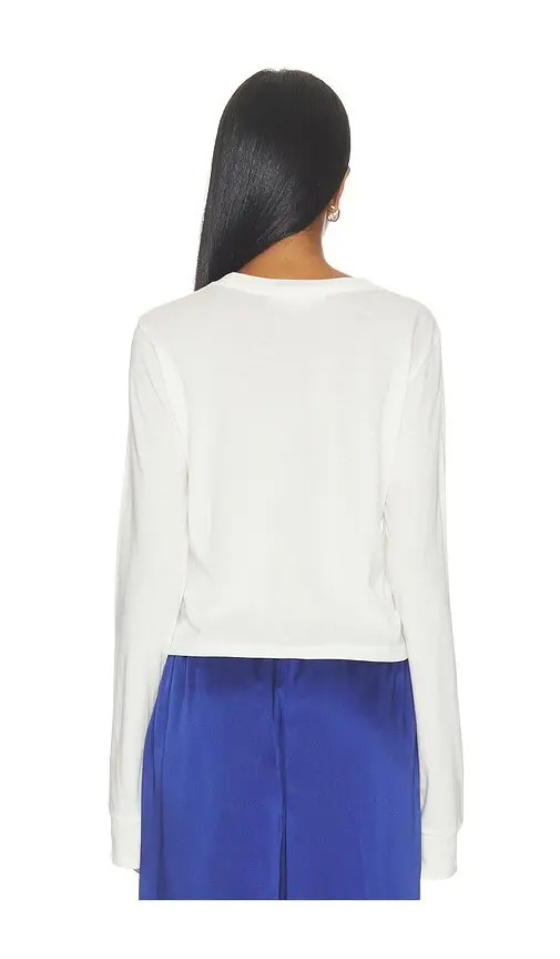 Eterne Cotton Long Sleeve Boxy Tee