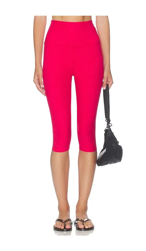Beyond Yoga High Waisted Pedal Pusher Legging In . Also - Red