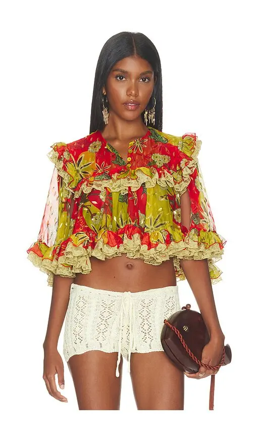 SIEDRES Rosa Top In . Also
