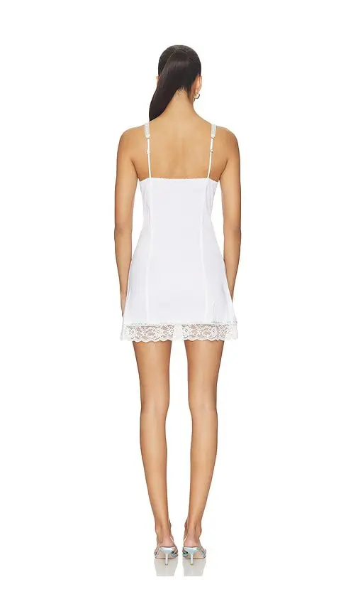 Frankies Bikinis Summer Sonnet Satin Mini Dress