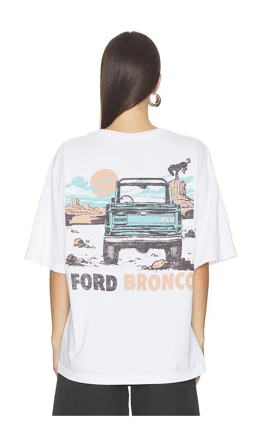 Junk Food Ford Bronco Graphic Oversized Tee