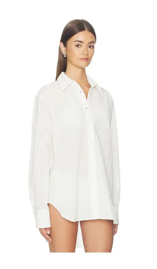 Hunza G Seersucker Resort Shirt