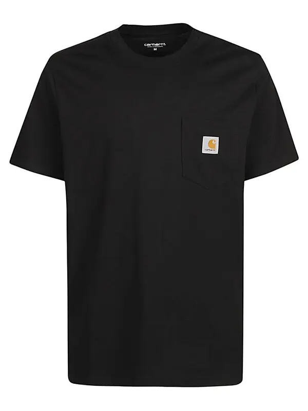 Carhartt Work In Progress Pocket Cotton T-shirt - Black
