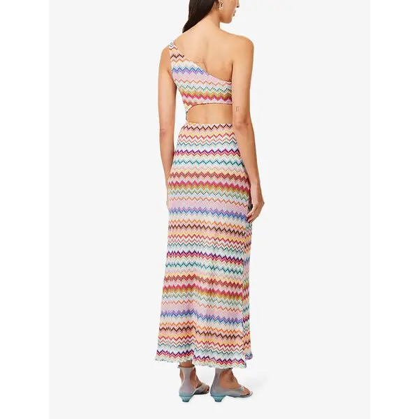 Missoni Cut-out Zig-zag Knitted Cover Up