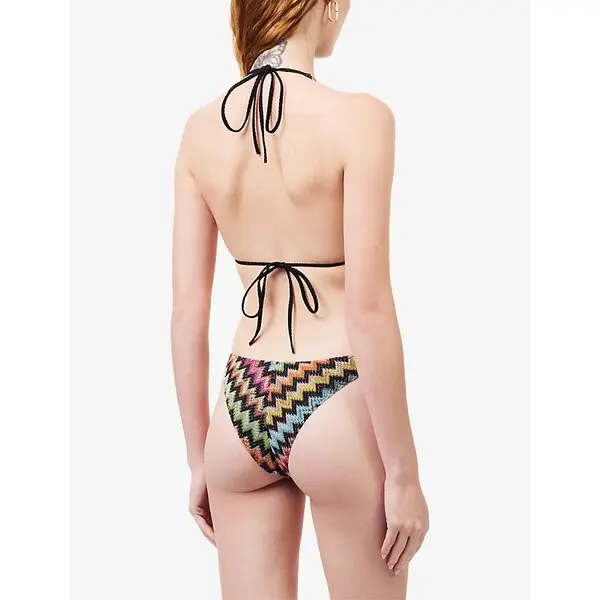Missoni Zigzag Raschel-knit Bikini Set