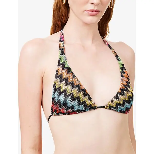 Missoni Zigzag Raschel-knit Bikini Set