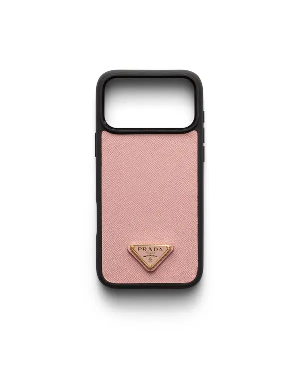 Prada Saffiano Leather Case For Iphone 17 Pro