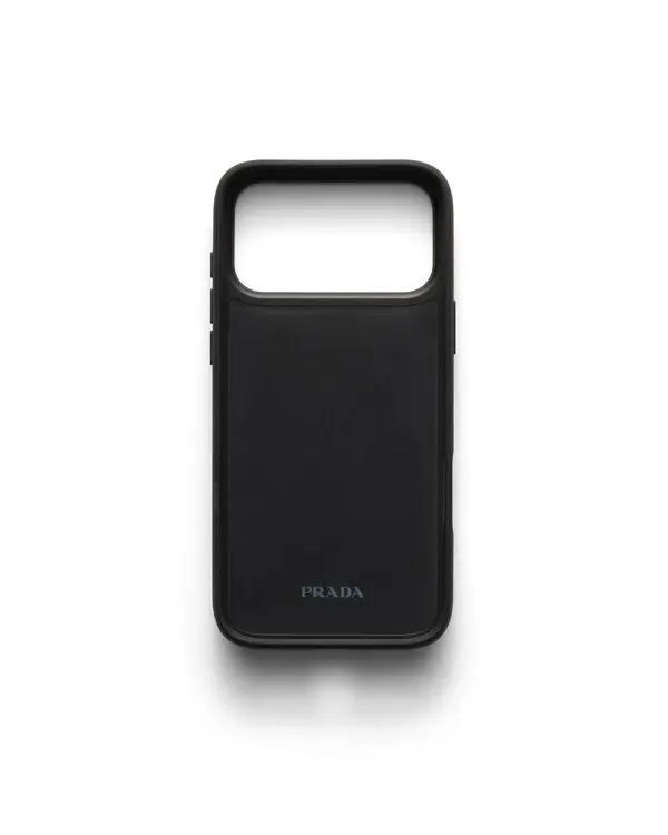 Prada Saffiano Leather Case For Iphone 17 Pro