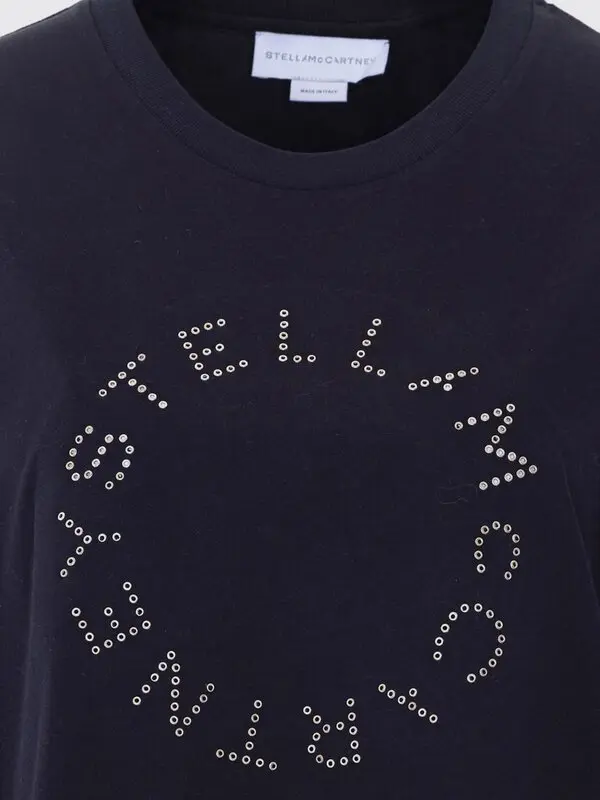 Stella McCartney Logo Print Cotton T-shirt