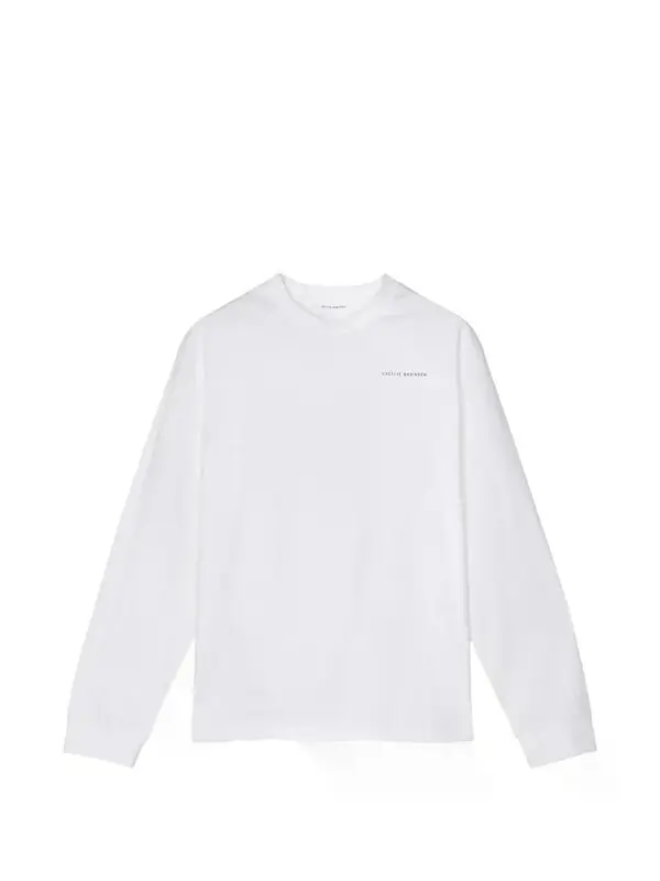 Cecilie Bahnsen Bow-print Long-sleeve T-shirt