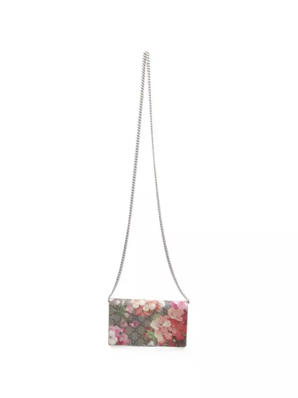 Gucci Gg Supreme Floral-print Bag - Neutrals