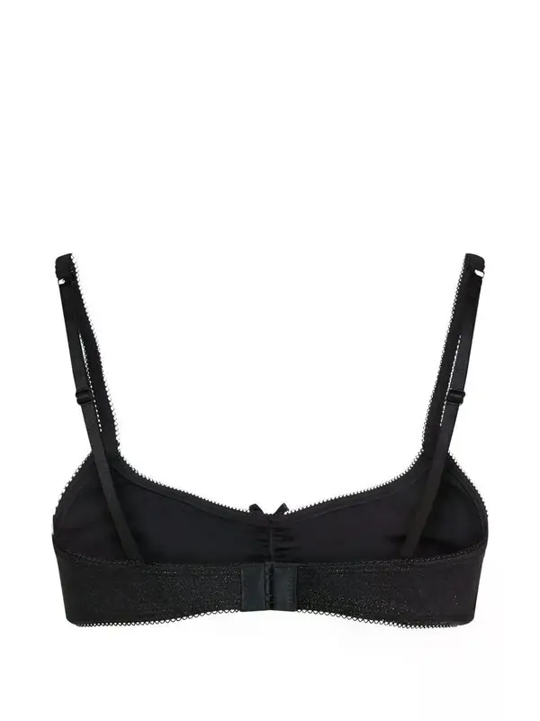 Karl Lagerfeld Ikon Glitter Bralette
