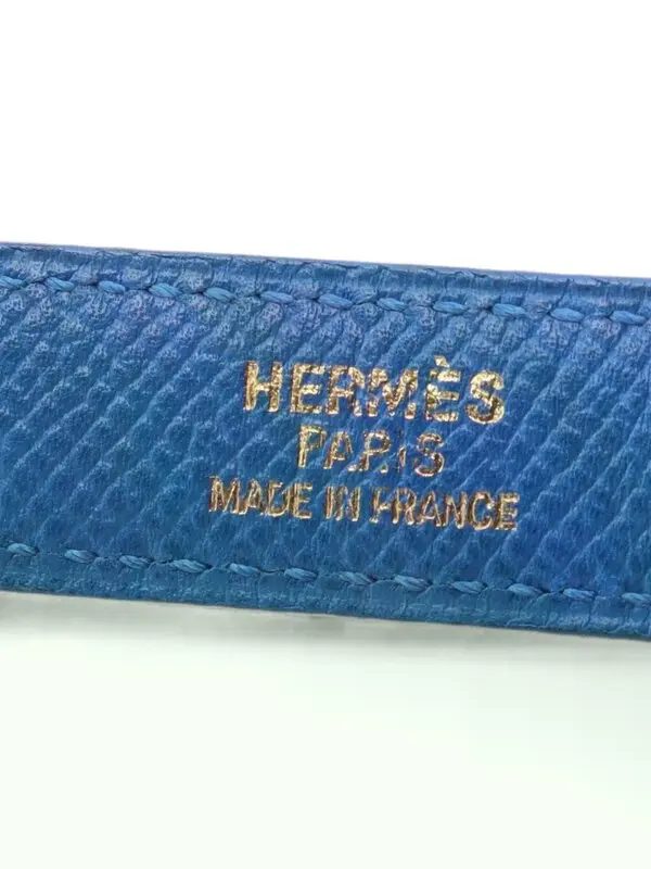 Hermès 1997 Constance Leather Reversible Belt