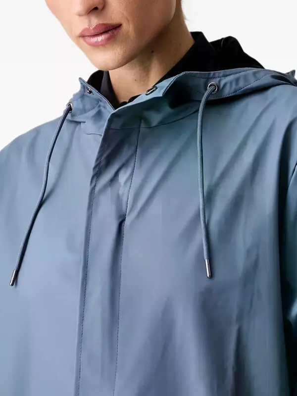Rains Hooded Fishtail Coat