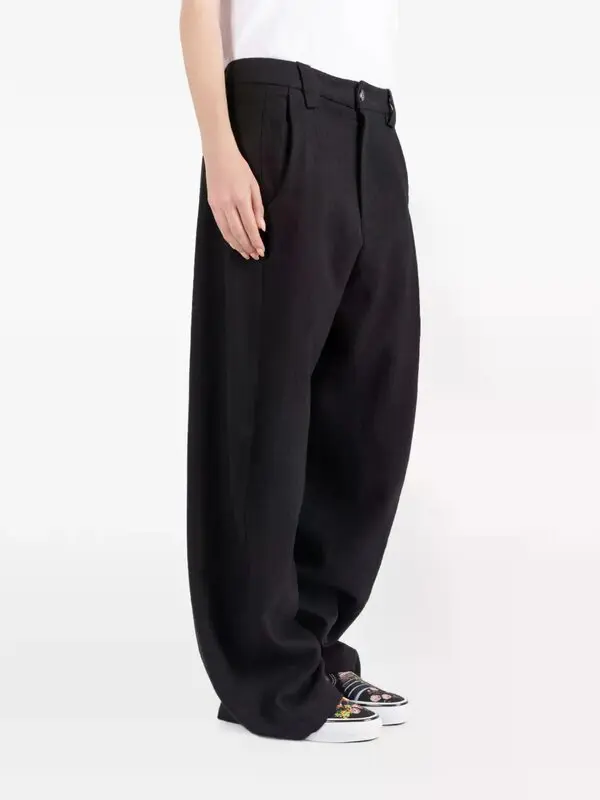 SOCIETE ANONYME Bloom Wide-leg Wool Trousers