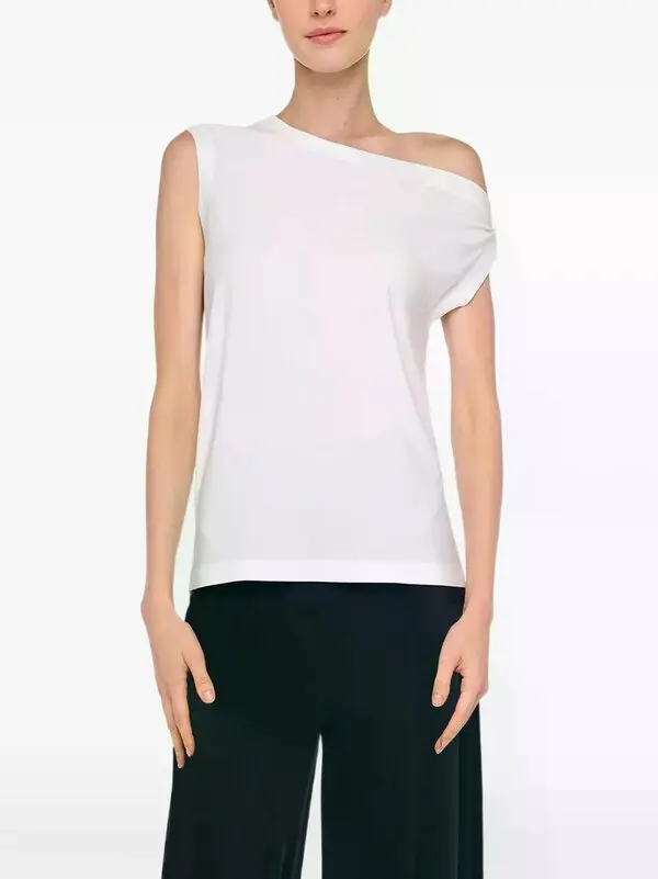Norma Kamali One-shoulder Sleeveless Top