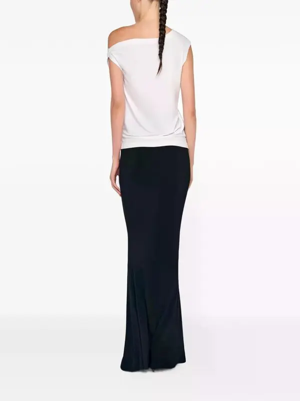 Norma Kamali One-shoulder Sleeveless Top