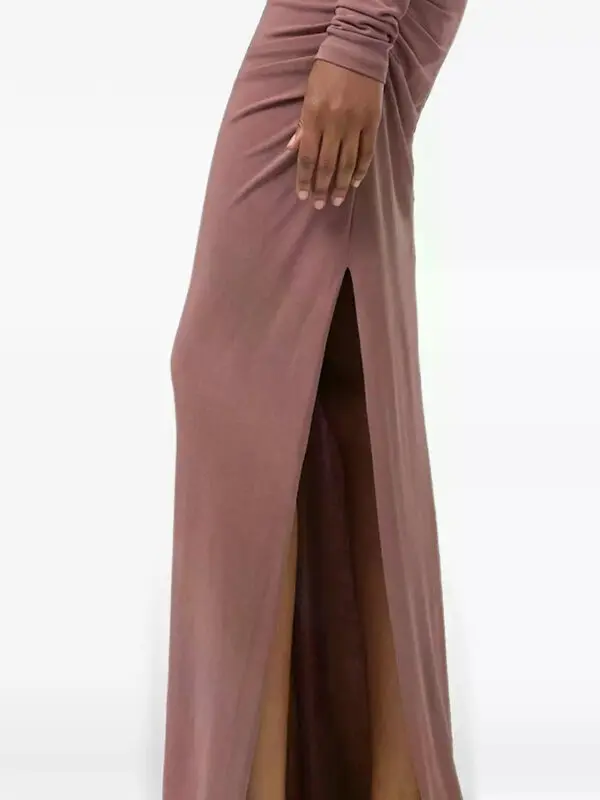 Andamane Sophie Ruched Maxi Dress - Pink