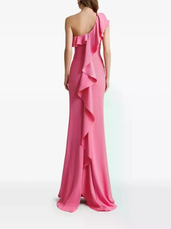 GEMY MAALOUF Ruffled One-shoulder Dress