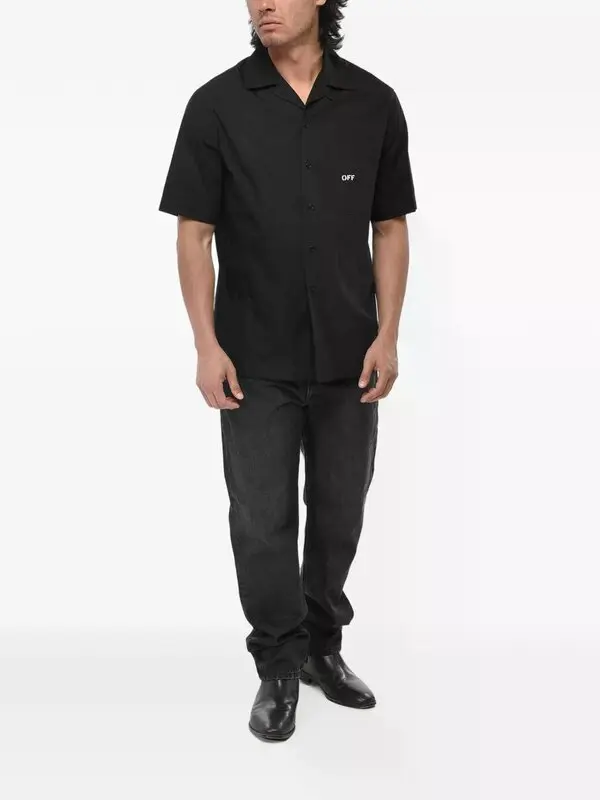 Off-White Brick Arrow Bowling Shirt