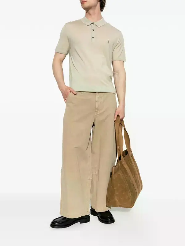 ALLSAINTS Mode Short-sleeve Wool Polo Shirt