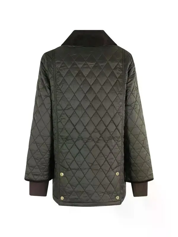 Barbour Quilted Corduroy-collar Jacket