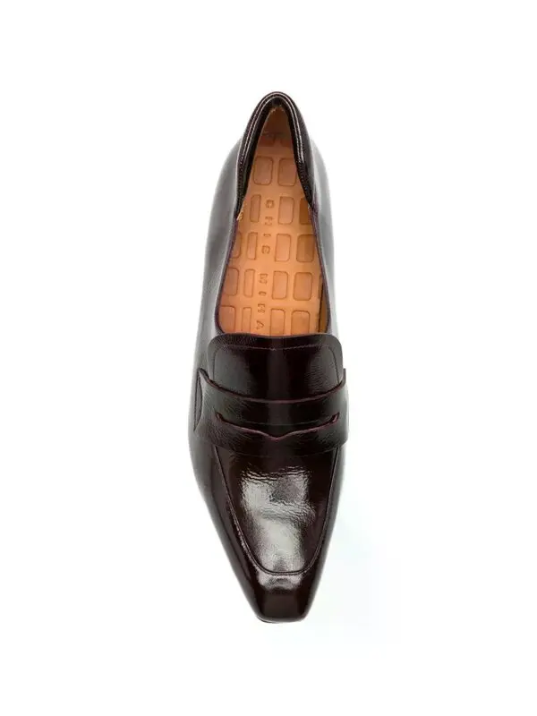 Chie Mihara Curintia Patent-finish Block-heel Pumps